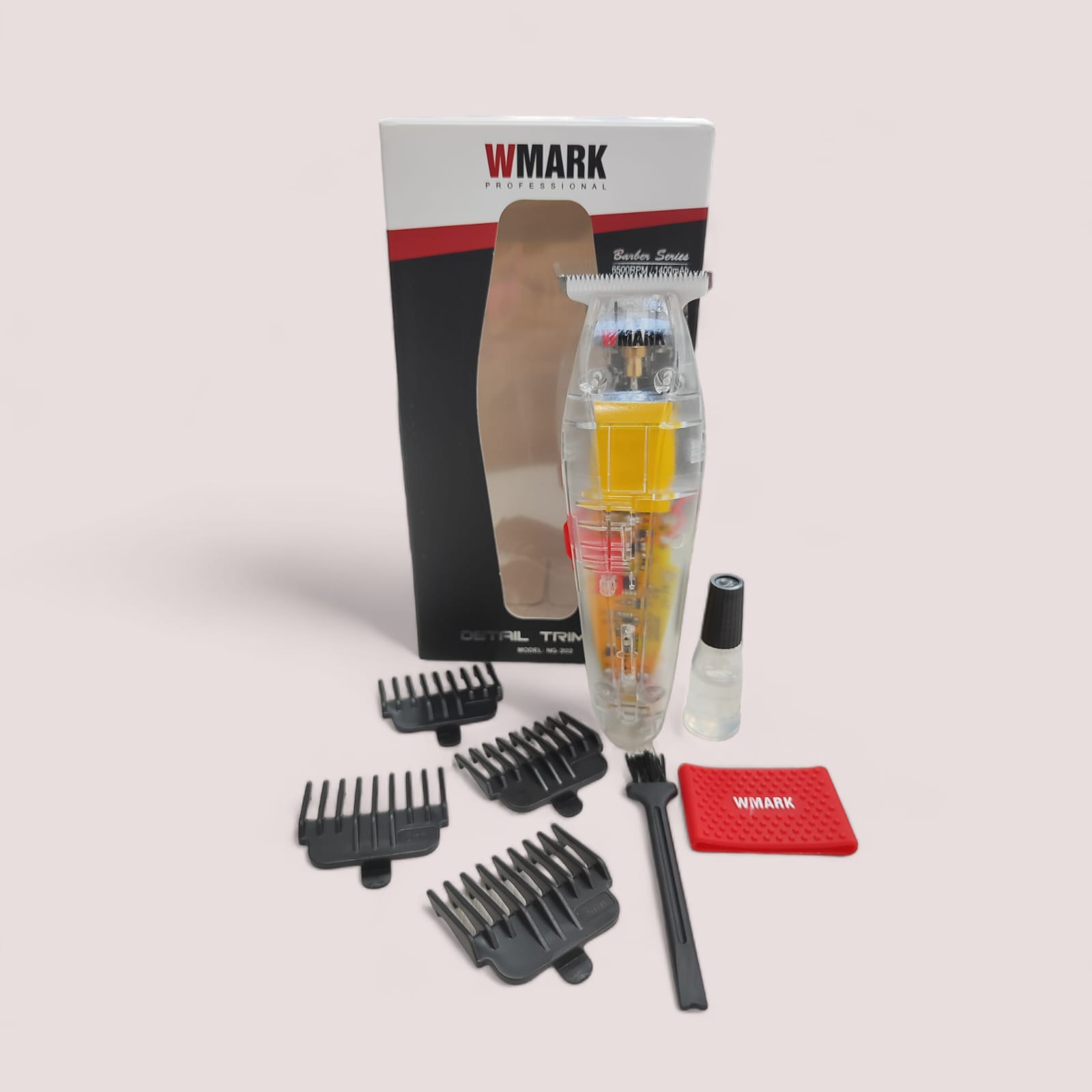 Hair Trimmer Transparente 6500RPM- Wmark – Zatys