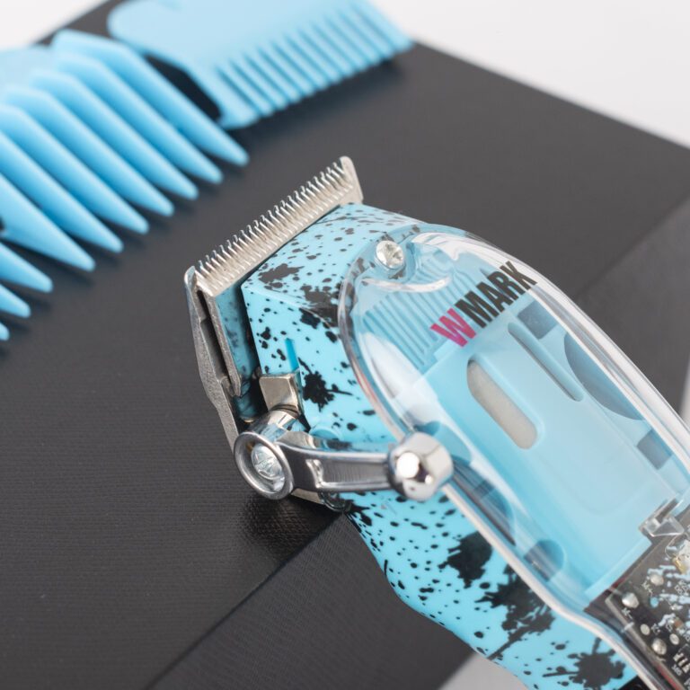 Hair Clipper Transparente 6500RPM Dos Colores- Wmark – Zatys