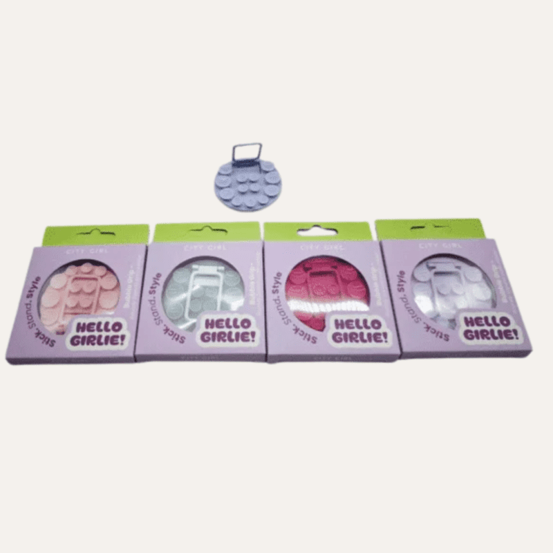 ACCESORIO PARA CELULAR BUBBLE GRIP – CITY GIRL – Zatys
